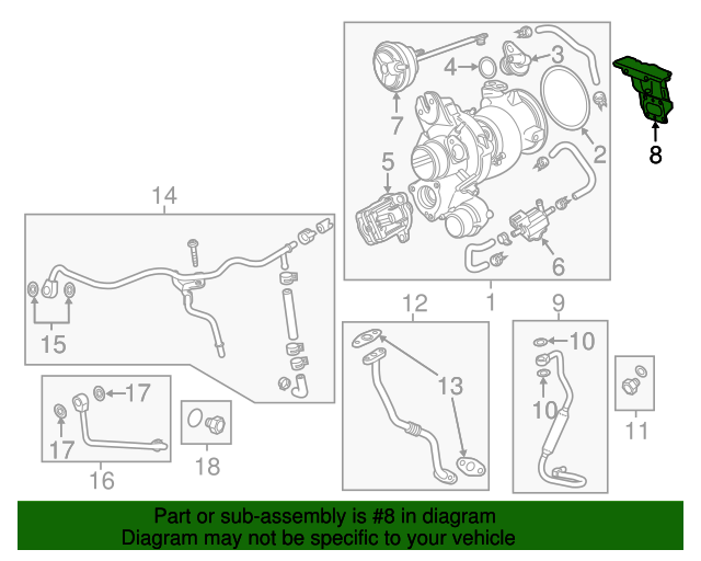 2016-2024 GM Turbocharger Heat Shield 12673929 GM | GMPartsDirect.com