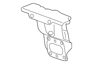 2016-2025 GM Turbocharger Heat Shield 12673929 GM | GMPartsDirect.com