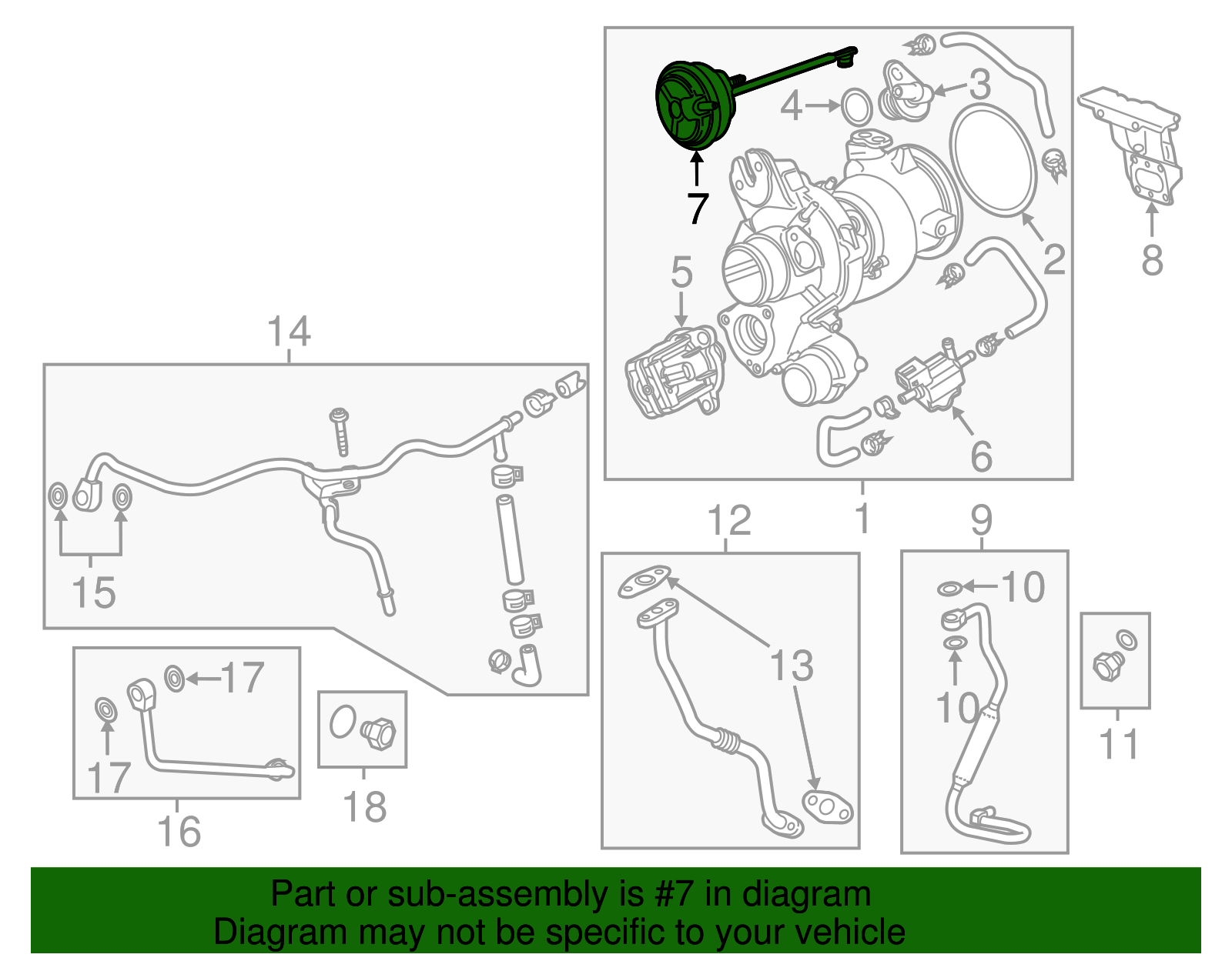 2016-2025 GM Wastegate 25204268 | NewGMParts.com