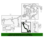 2016-2024 GM Turbocharger Oil Feed Pipe 12673207 GM | GMPartsDirect.com