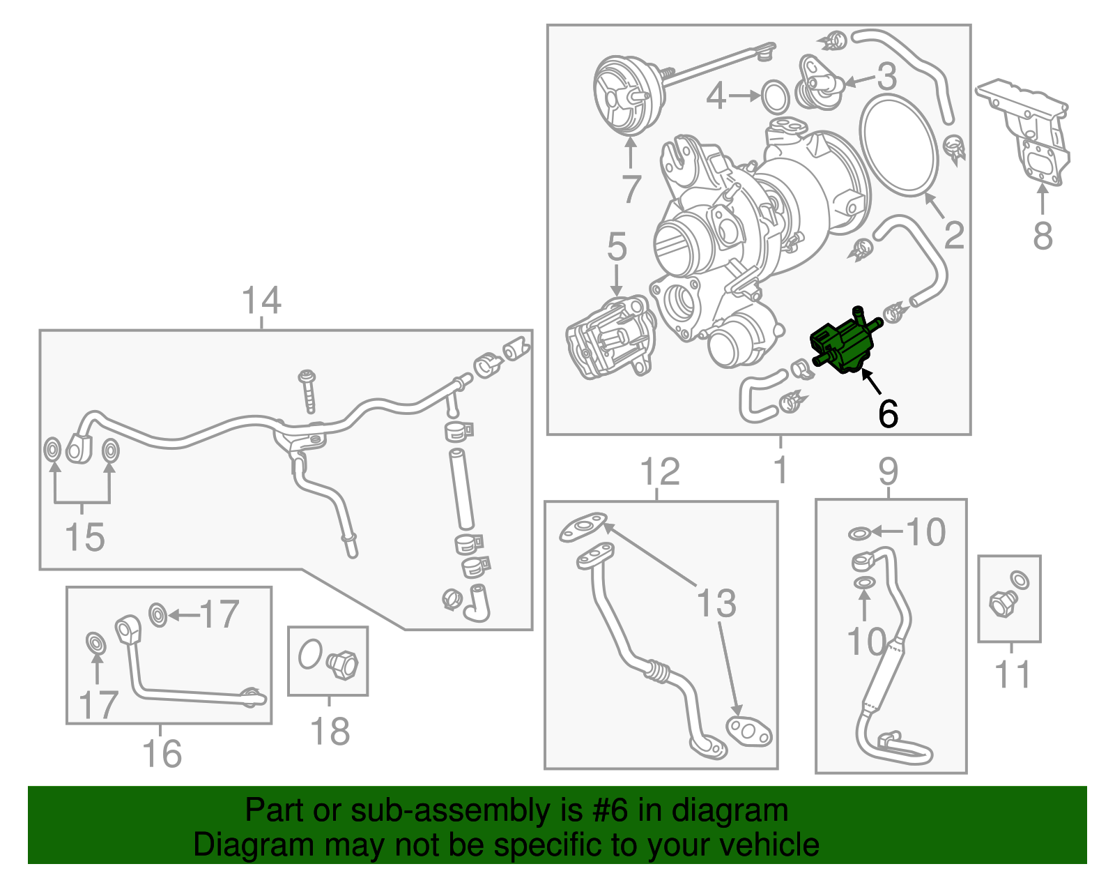 2016-2024 GM Secondary Air Injection Bypass Valve 55573259 | TascaParts.com