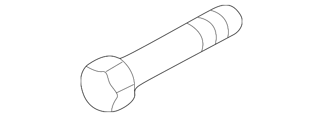 2000-2015 Audi Vibration Damper Bolt WHT-005-322 | Audi USA Parts