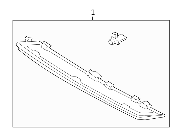 2020-2024 Ford Escape High Mount Lamp lj6z13a613b | TascaParts.com