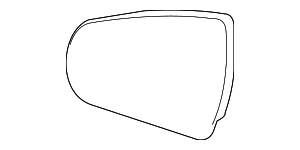20795177 GM Driver Side Door Mirror Glass | GM Parts Store