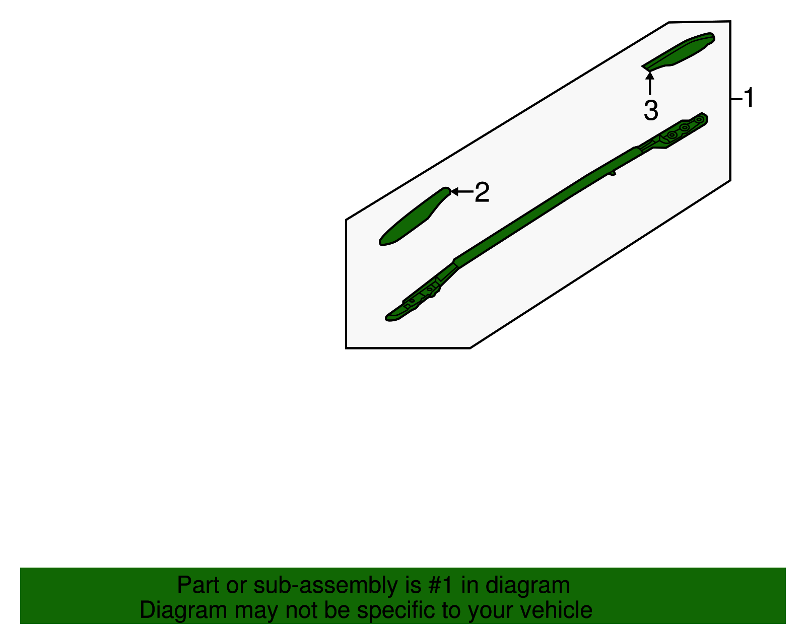 2013-2020 Nissan Pathfinder Roof Rail 73821-3KA0A | OEM Parts Online