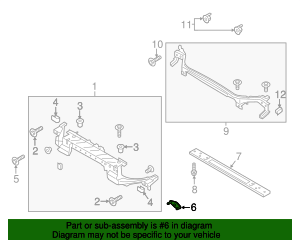 Genuine OEM Ford Part - Retainer Headlamp Adjusting DP5Z-13N020-A ...