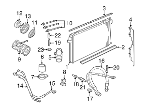 4L3Z-19D701-A 1999-2019 Ford A/C Service Valve Core | Fairway Ford Parts
