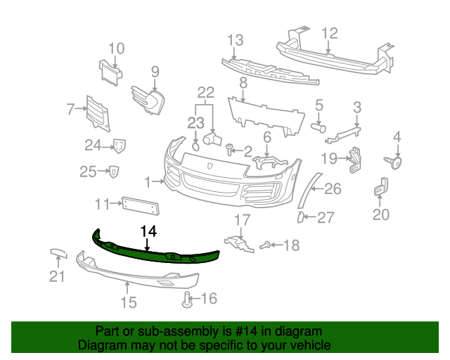 2008-2010 Porsche Cayenne Spoiler 955-505-900-11 | Sunset Porsche Parts