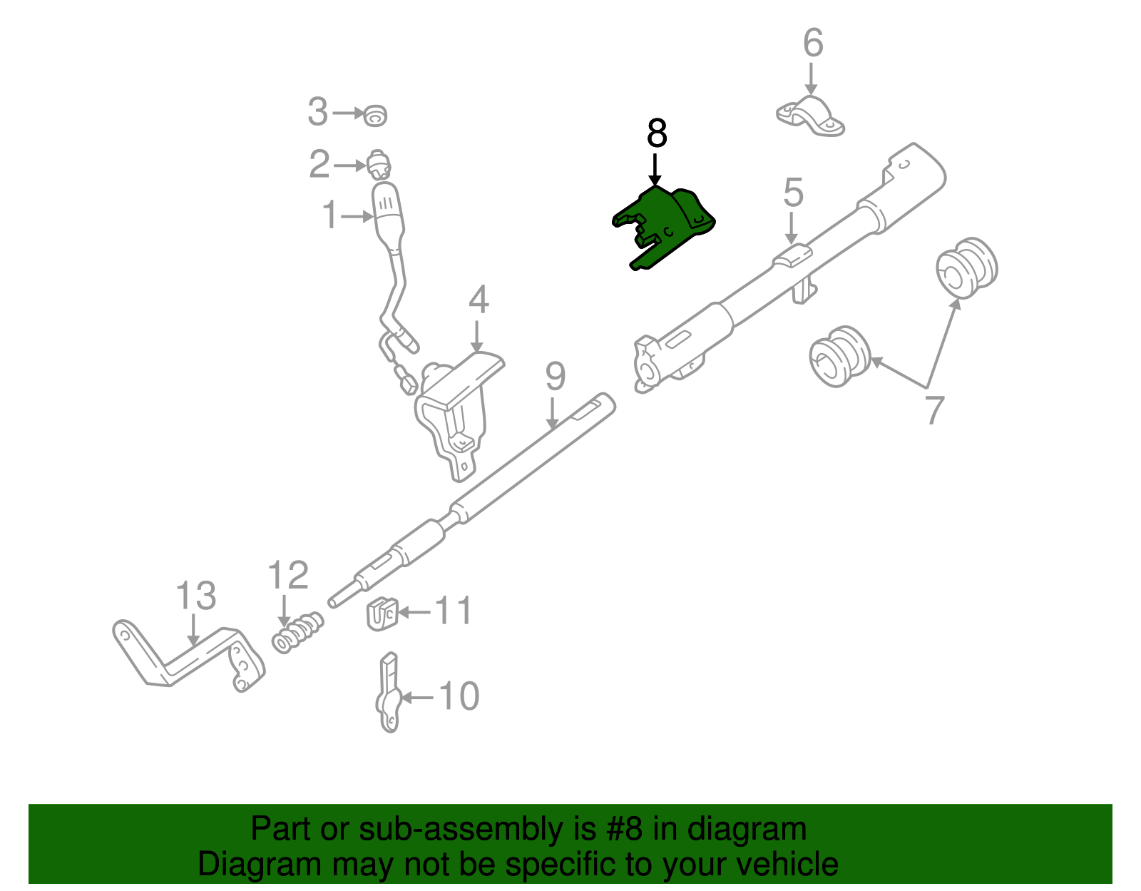 Genuine OEM Ford Part - Insert 3C3Z-7A216-BA | Genuine OEM Ford Parts ...