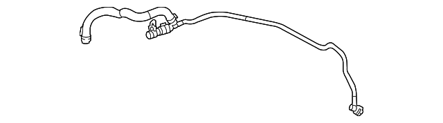 2010-2012 Land Rover Range Rover Overflow Hose LR011462 | OEM Parts Online