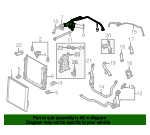 Genuine OEM Upper Hose Part# LR017359 Fits 2010-2012 Land Rover Range ...