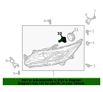 2018-2024 Mitsubishi Eclipse Cross Headlamp Bulb MS820985 | Mitsubishi ...
