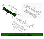 2014-2018 Subaru Forester Cowl Grille 91419SG011 | TascaParts.com