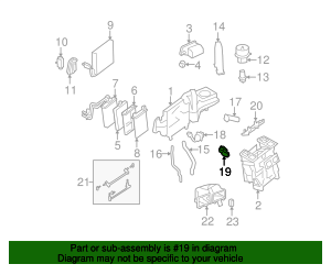 2007-2021 Mercedes-Benz Door Actuator 2219066900 | AutoNationParts.com