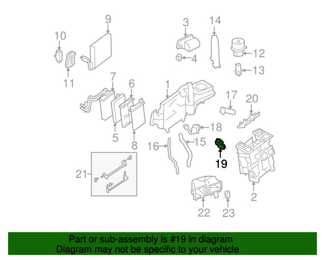 2007-2021 Mercedes-Benz Door Actuator 221-906-69-00 | MB OEM Parts
