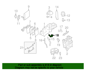 2000-2023 Mercedes-Benz Temp Sensor 2208300772 | AutoNationParts.com