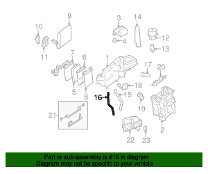 204-830-05-96 - Drain Hose 2008-2015 Mercedes-Benz | Mercedes-Benz USA ...