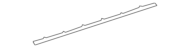 2015-2020 Mercedes-Benz Deflector Strip 213-690-02-62 | Mercedes-Benz Parts