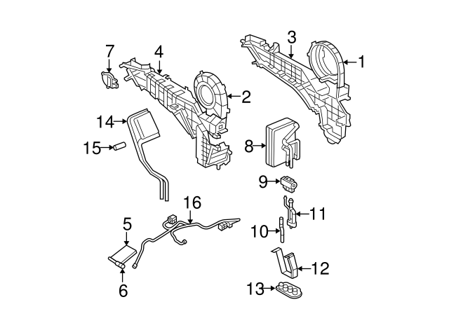 2001-2006 Dodge Door Coupling 5019632AB | TascaParts.com