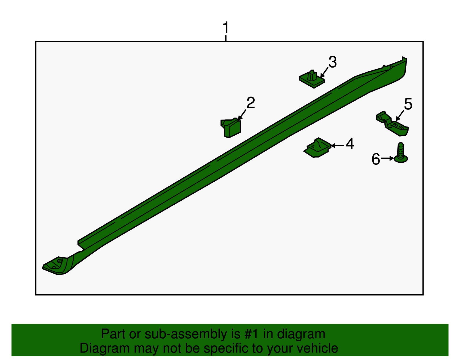 87752-G5000WK - Rocker Molding 2017-2022 Kia Niro | Kia.Parts Store