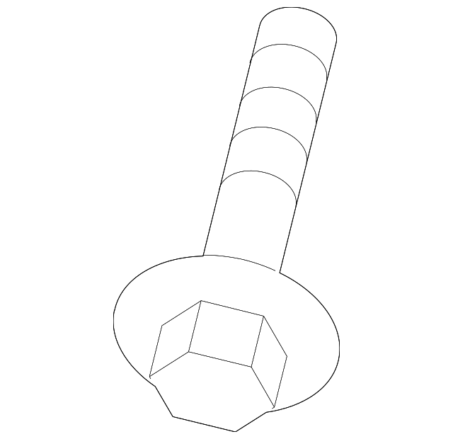 2008-2018 Audi Lateral Arm Adjust Bolt WHT-002-053 | Audi USA Parts