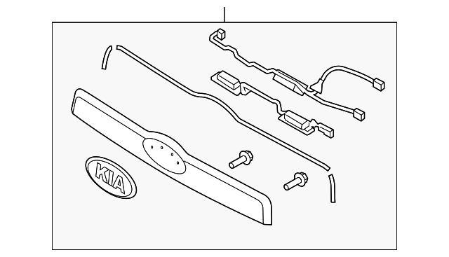 87310-2J530-DS - Garnish Assembly Tail Ga Kia.Parts Store