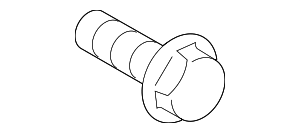 2004-2023 Toyota Front Panel Bolt 90105-A0102 | Toyota Parts Center