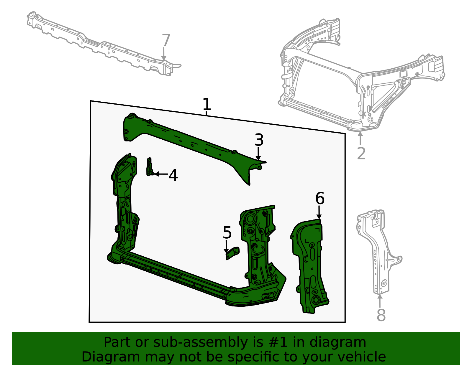 2020-2025 GM OEM NEW 20 GM Chevrolet Silverado GMC Sierra Radiator ...