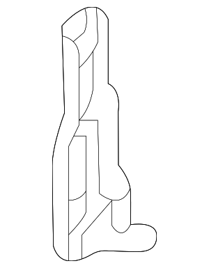 2020-2024 GM Front Compartment Side Rail Bracket 84463145 GM ...