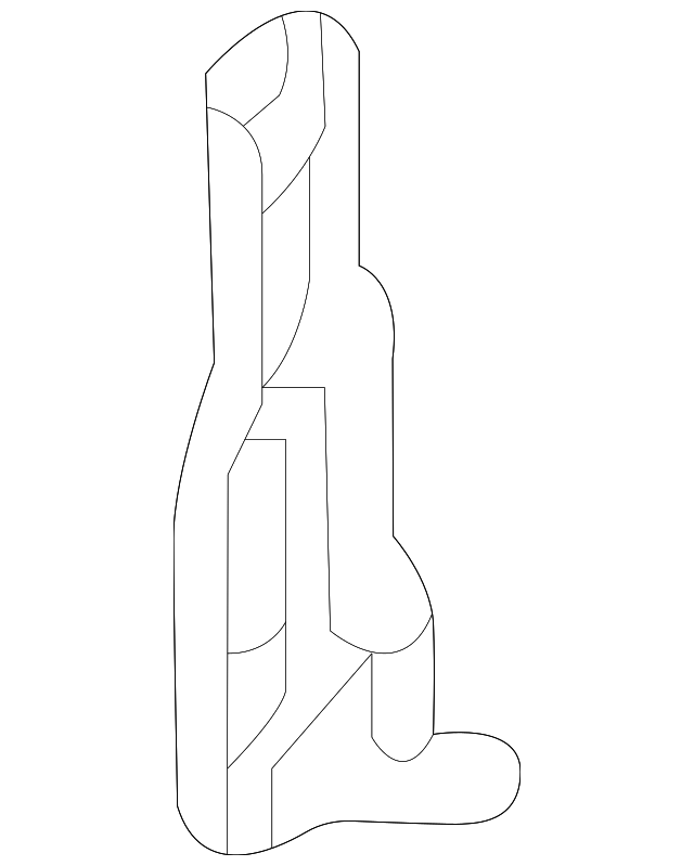 2020-2024 GM Front Compartment Side Rail Bracket 84463145 GM ...