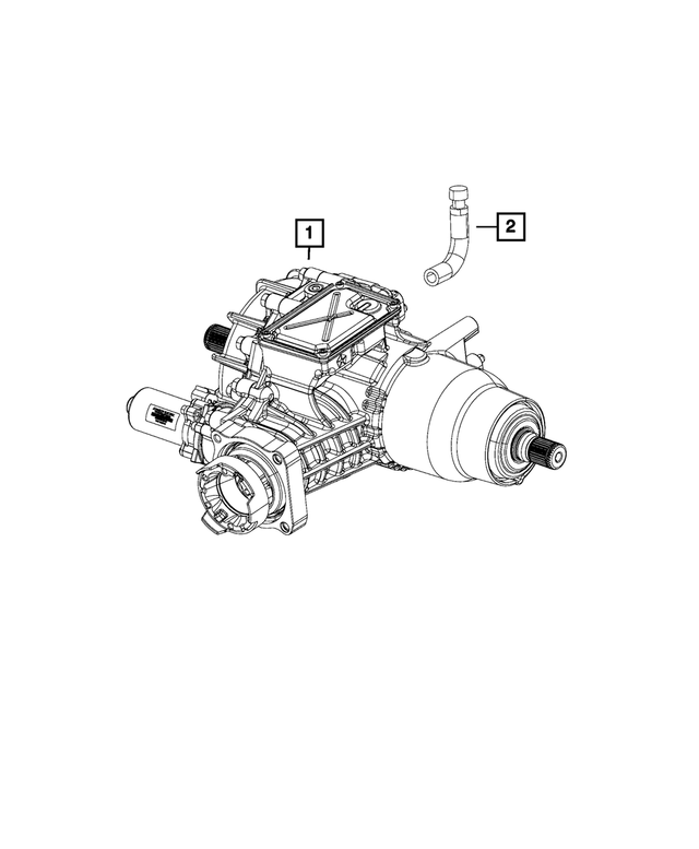 2015-2017 Chrysler 200 Axle Vent 52123676AA | Mopar Estores