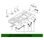 15201791 - OEM GM Radiator Support Upper Insulator | GMPartsCenter.net ...