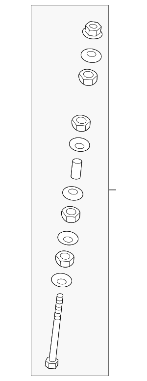2014-2024 Mitsubishi Stabilizer Link 4056A191 | Mitsubishi Parts Warehouse