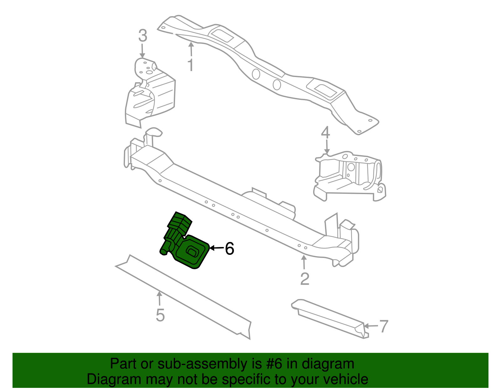 1998-2025 Mopar Ambient Temp Sensor 68518243AA | Mopar Parts Canada