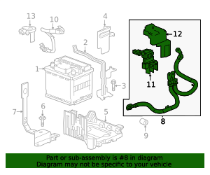 2022-2023 Chevrolet Positive Cable 42790165 | Capital Chevrolet Parts