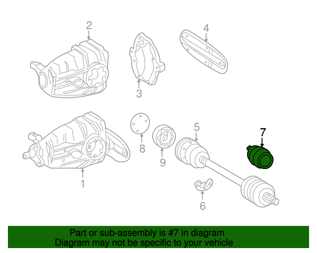 210-357-01-91 - Boot 1995-2006 Mercedes-Benz | Mercedes-Benz USA Parts
