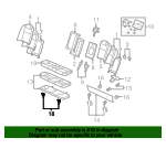 Genuine OEM Multi-Purpose Retainer Part# 24437789 Fits 2008-2022 GM: Up ...