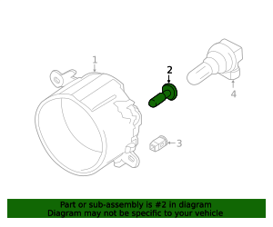 2013-2023 Ford Fog Lamp Bolt W701459-S437 | OEM Parts Online