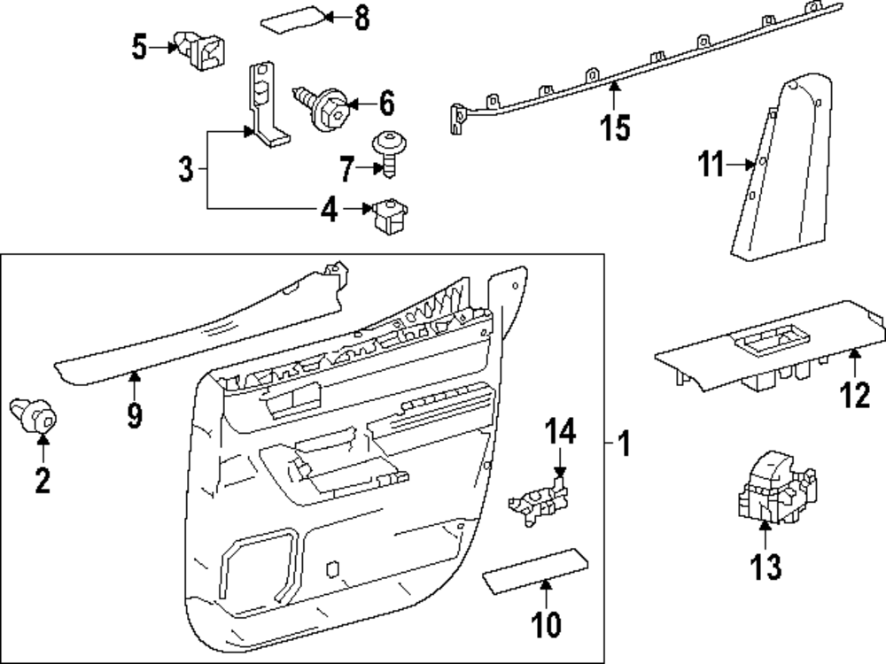 2022-2024 Toyota Tundra Upper Cover 67673-0C070-C0 | Toyota San Diego Parts