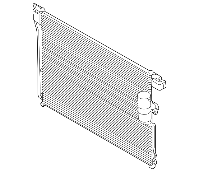 2020-2021 Nissan Frontier Condenser Assembly 92100-9BT0B | Nissan Parts ...