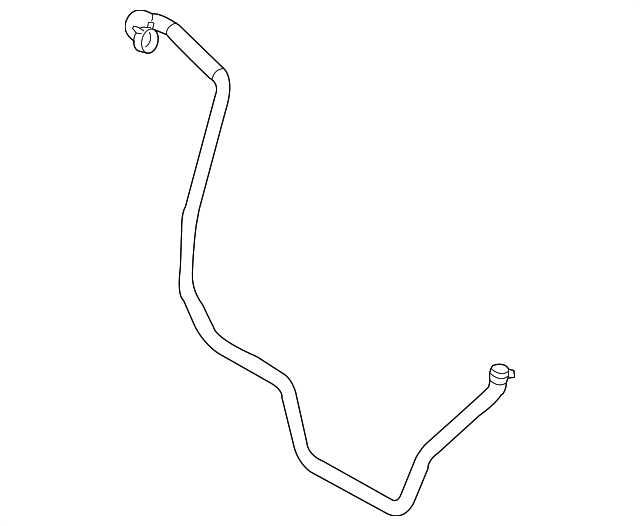 2006-2009 Land Rover Range Rover Overflow Hose PCH501910 | Sacramento ...