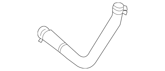 Genuine OEM Coolant Hose Part# PCH501920 Fits 2006-2009 Land Rover ...