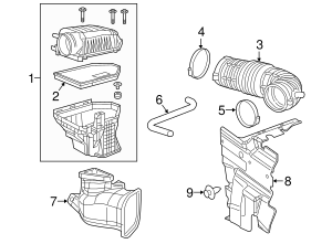 2020-2023 Mopar Duct 68413344aa | TascaParts.com
