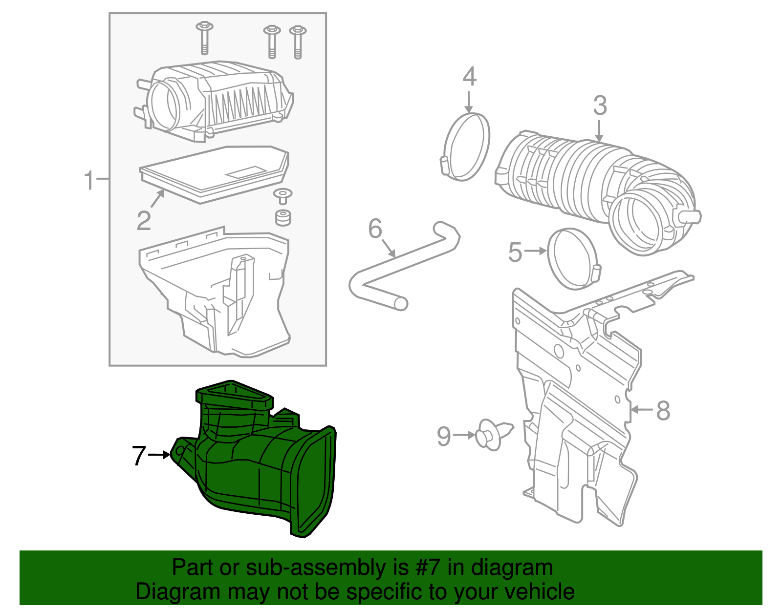 2011-2023 Mopar Air Inlet Duct 68240431AA | Shop Chrysler Parts Canada