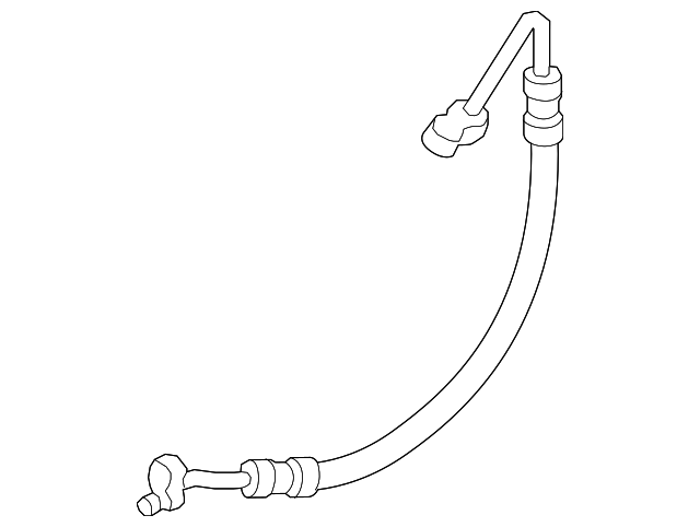 64539228237 - 2011-2017 BMW AC Hoses (64-53-9-228-237) | BMW of South ...