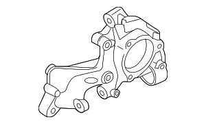 2018-2024 Volkswagen Suspension Knuckle 3QF-505-433-A | OEM Parts Online