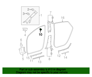 1998-2020 Toyota Center Belt Assembly Upper Bolt 91511-B0614 | Toyota ...