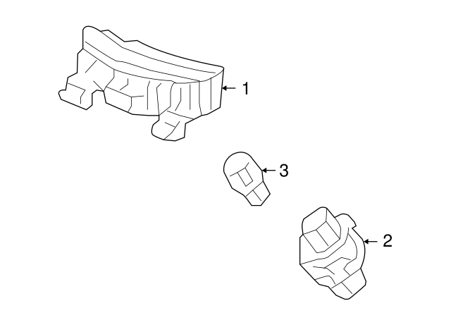2009-2014 Acura TSX High Mount Lamp 34271-S5A-A01 | AutoNation Parts