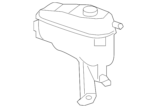 2007-2019 GM Reservoir Tank 84368363 | TascaParts.com