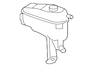 2007-2019 GM Reservoir Tank (replaces part number 22870828) 84368363 ...